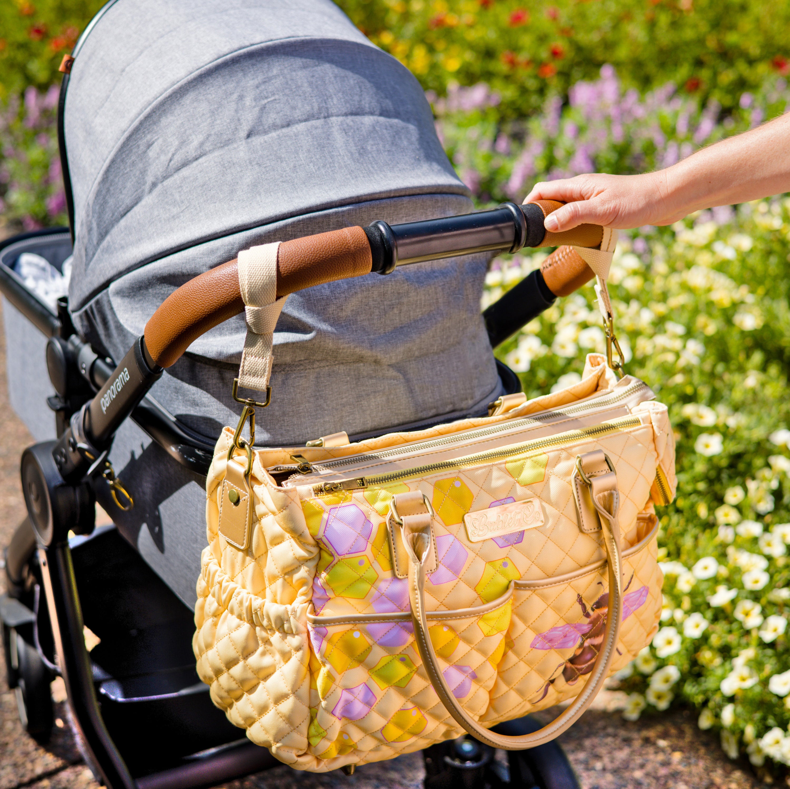 Luxury Quilted Baby Nappy Bags | Bublet Co